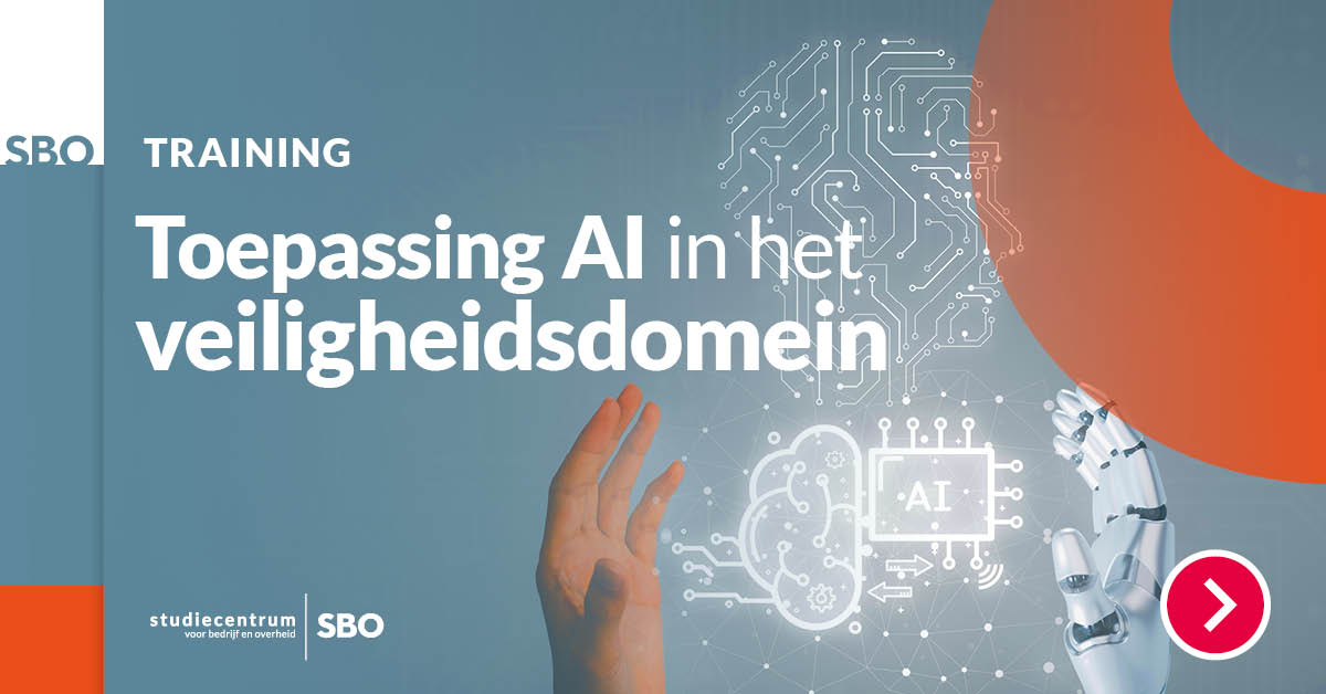 Training Toepassing AI in het veiligheidsdomein